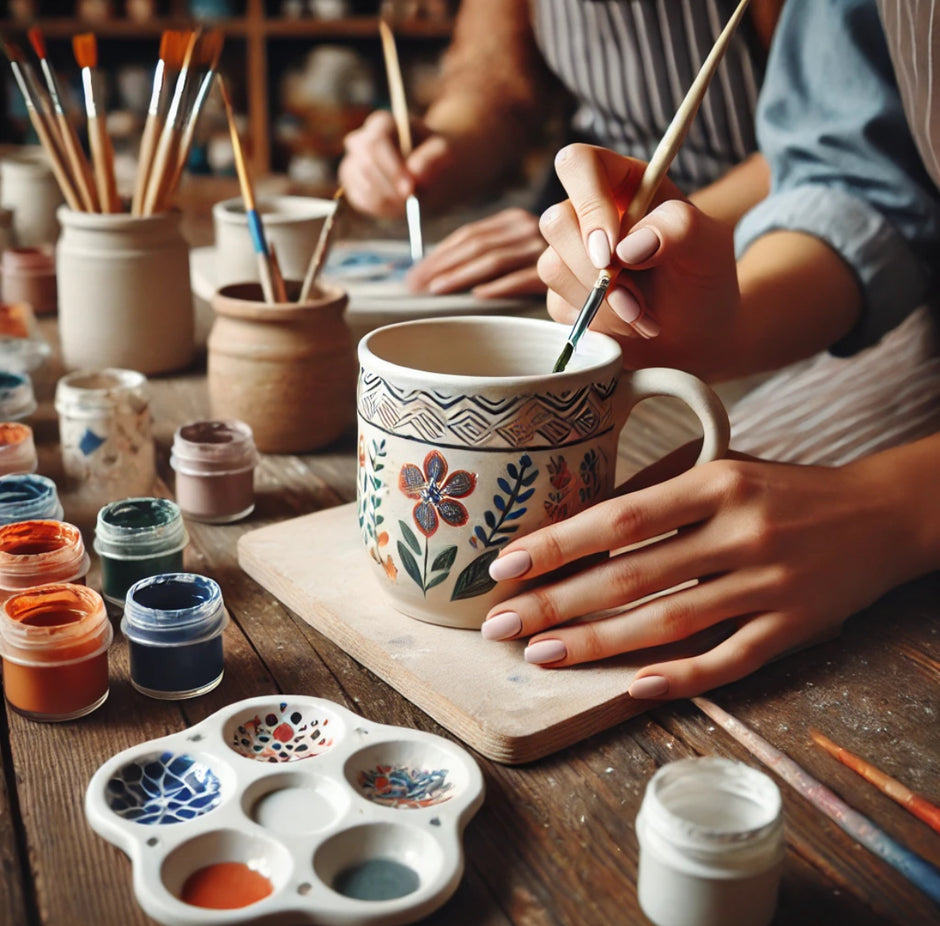 Hand Building & Pottery Painting Classes – KeramoStudio