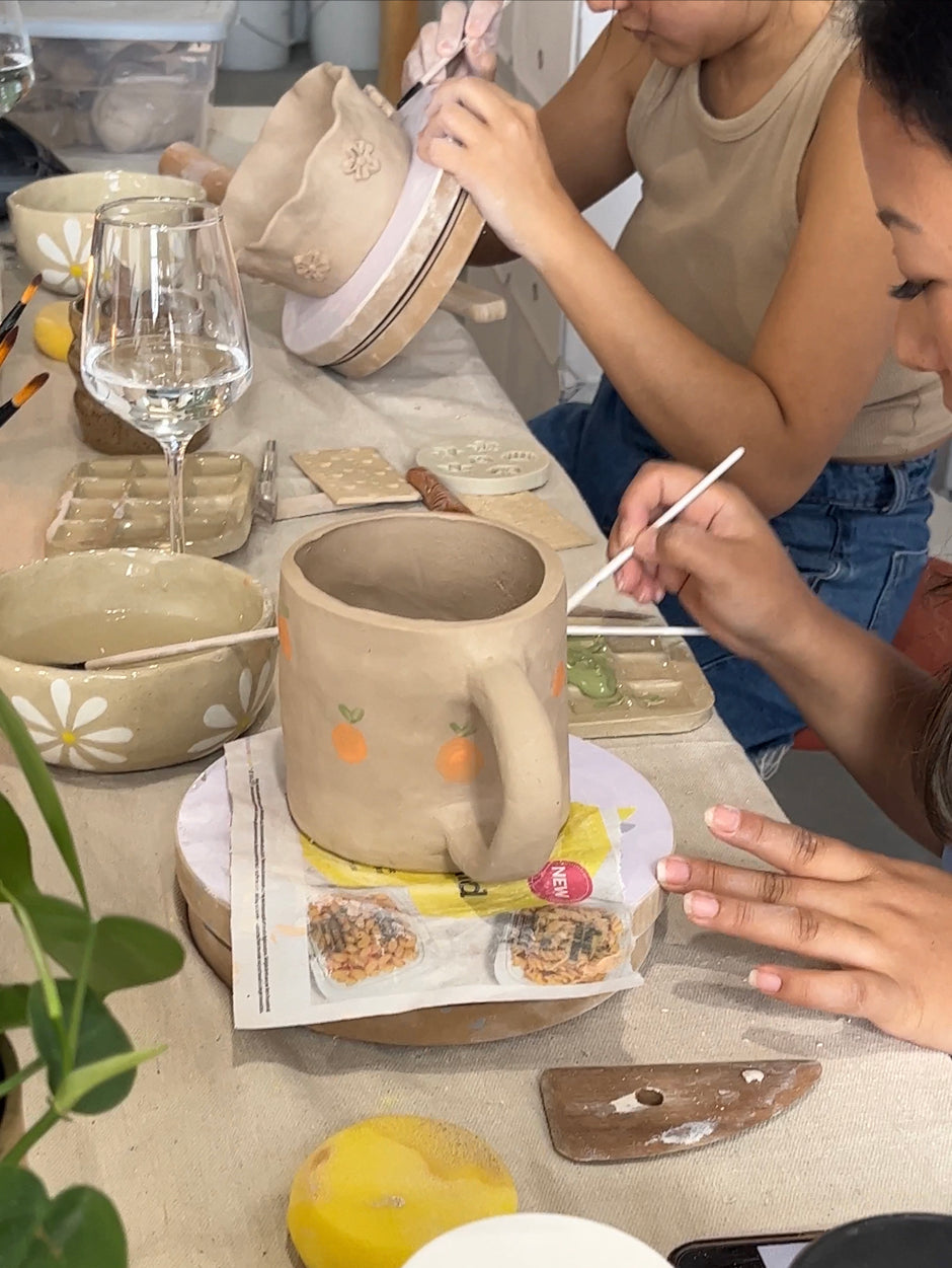 Hand Building & Pottery Painting Classes – KeramoStudio